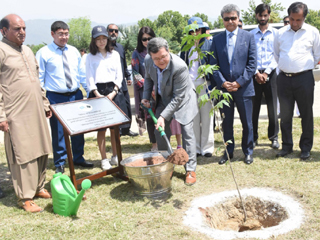 Ambassador Of Kazakhstan Participated In A Tree Plantation Ceremony In ...