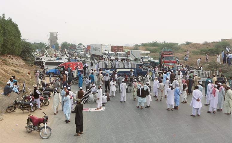 JUI-F Continues To Block Roads Across Pakistan - Daily Parliament Times