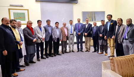 Diaspora Role To Highlight Kashmir Issue Is Remarkable: Matloob ...