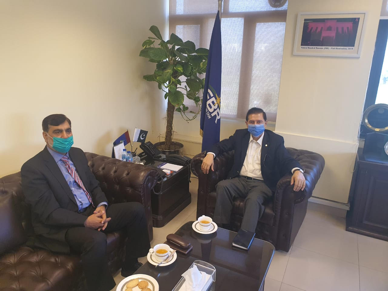 Chairman CBR-AJK Calls On FBR Chief Javed Ghani - Daily Parliament Times
