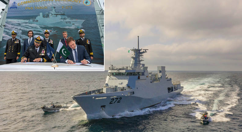COMMISSIONING CEREMONY OF PAKISTAN NAVY SHIP TABUK HELD AT ROMANIA ...