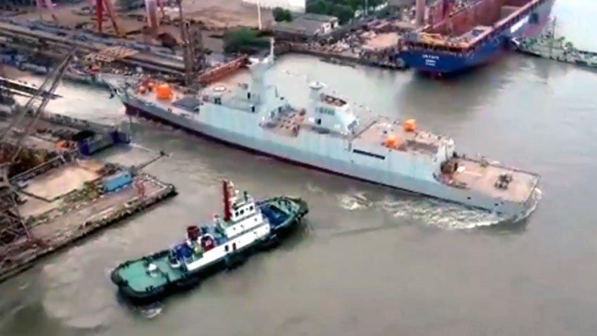 China Launches Second Frigate For Pakistan Navy - Daily Parliament Times
