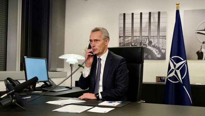 NATO Secretary General Speaks With US President Biden - Daily ...