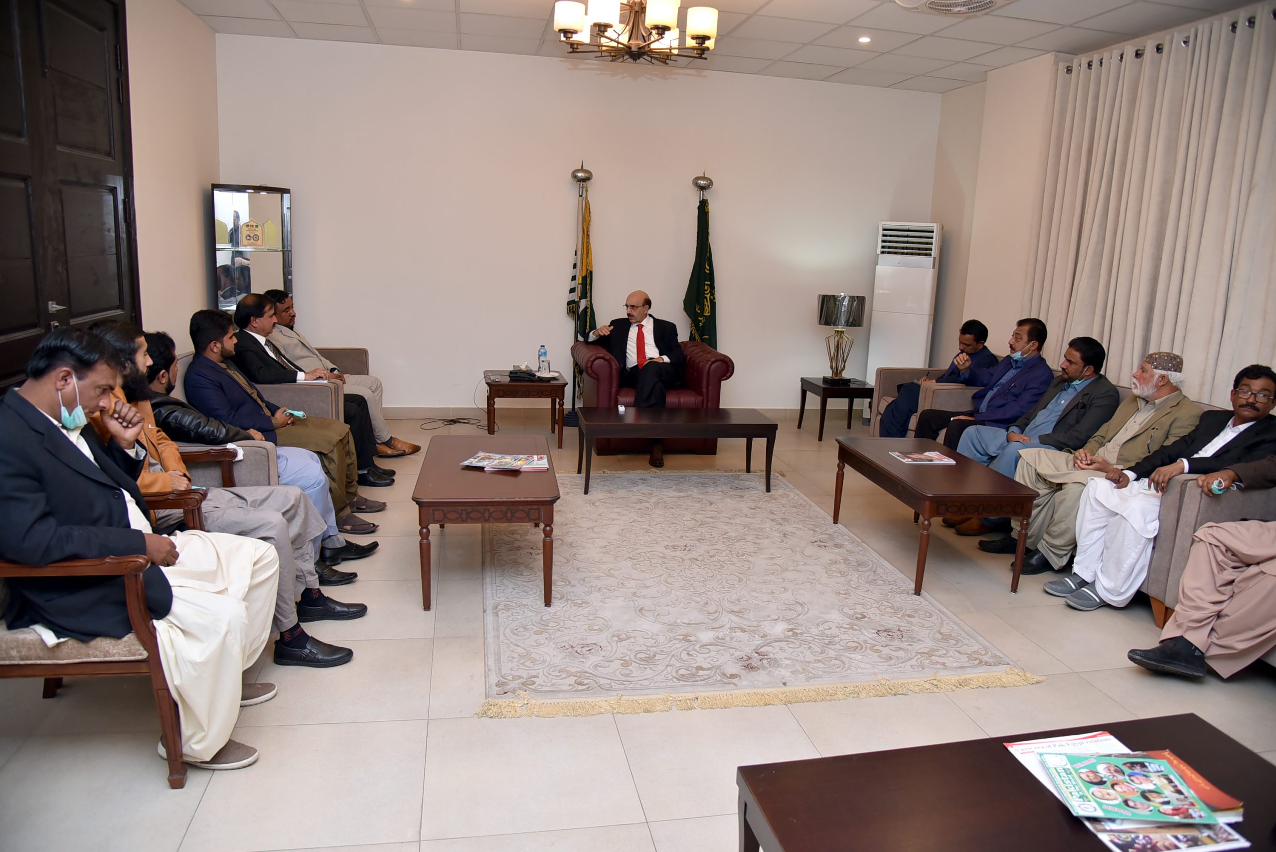 CPEC To Change The Economic Fate Of Balochistan People, AJK President ...