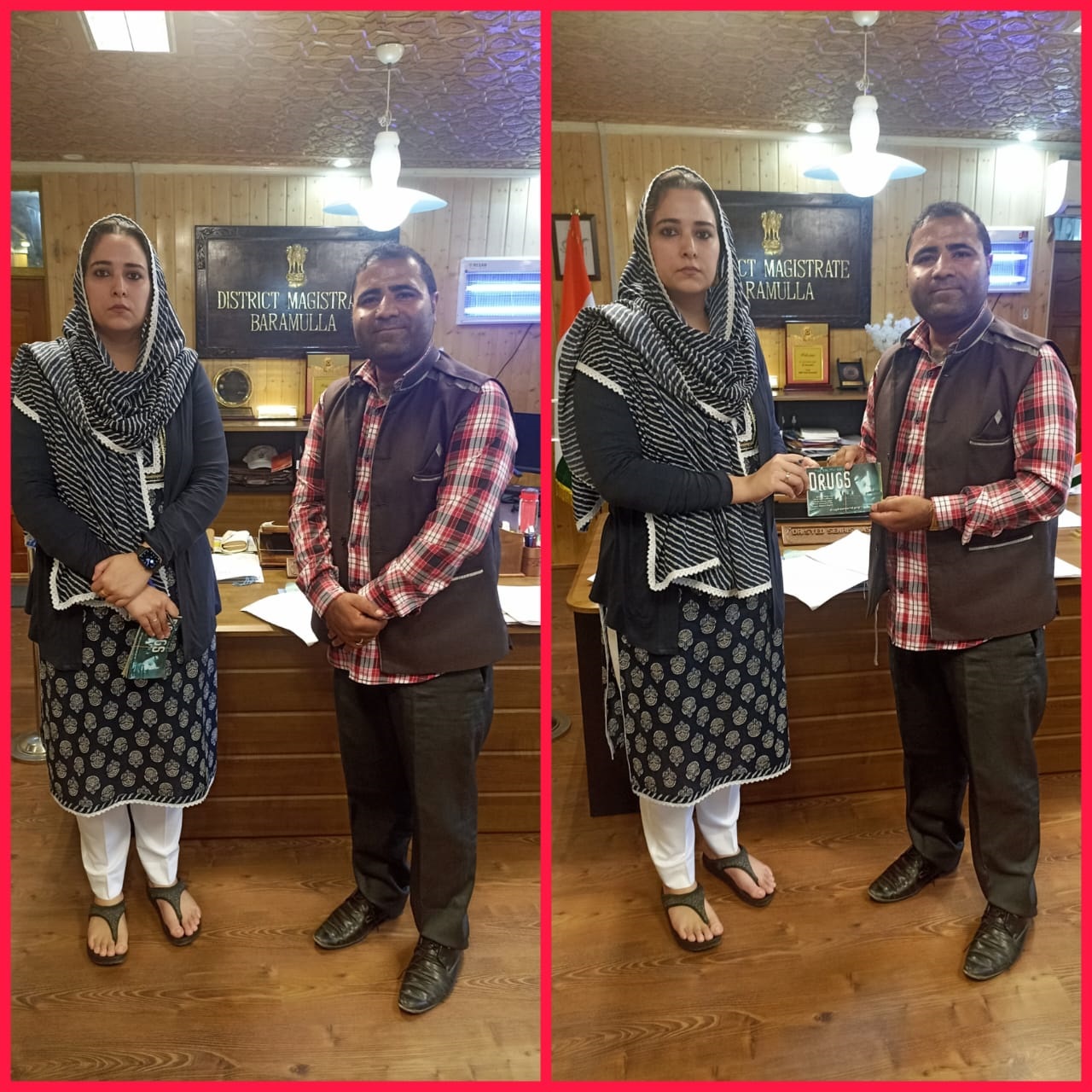 President Of ACA & SKLCWS Mr.Tariq Ahmad Shera Met With DC Baramulla Dr ...