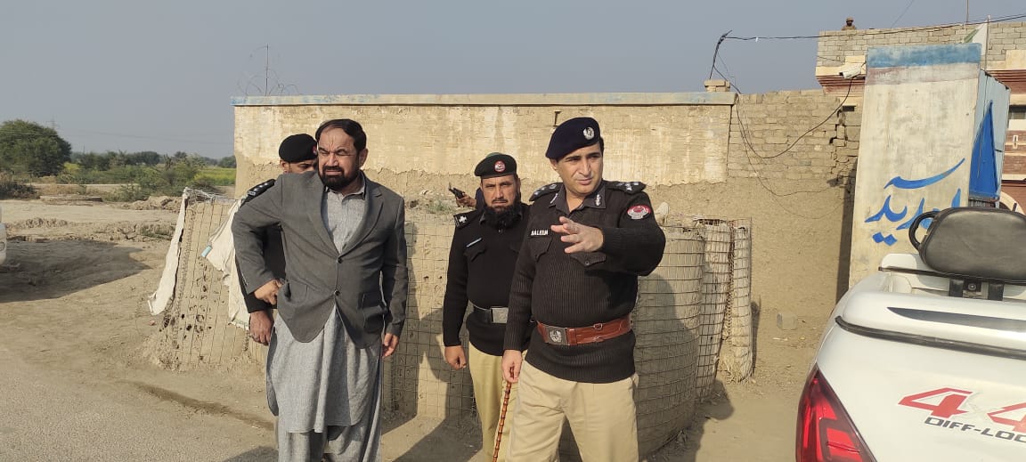 RPO Dera Muhammad Saleem Marwat Visits Manjikhel Check Post Area Police ...