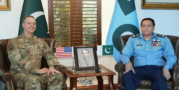COMMANDER US. AIR FORCES CENTRAL COMMAND CALLS ON AIR CHIEF - Daily ...