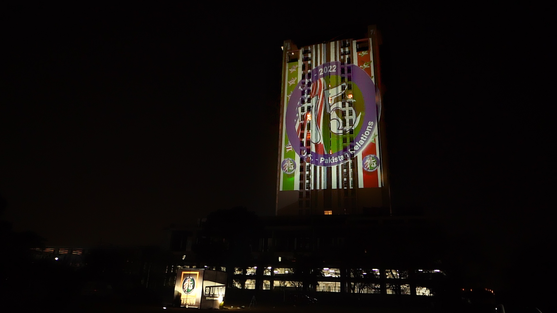 U.S. Embassy Illuminates High-rise In Islamabad - Daily Parliament Times