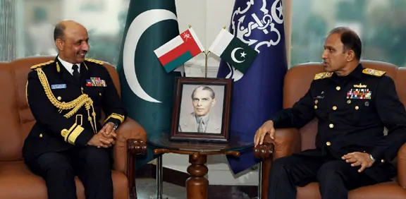 Commander Of Royal Navy Of Oman Called On Chief Of The Naval Staff