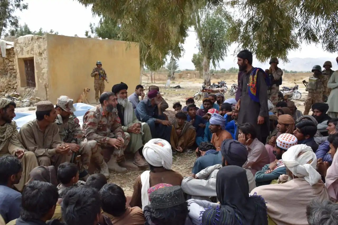 FC Balochistan (North) Held A Jirga With Locals In The Kahan Area Of ...