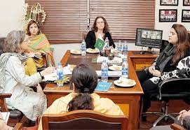 Child Protection Officer Of UNICEF Hold Meeting Chairperson Child ...