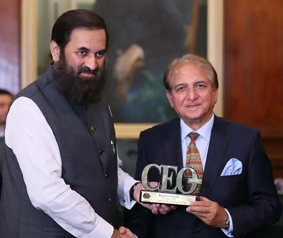 CEO Of Bank Of AJK Declares Best Performing CEO By CEO Club Pakistan ...