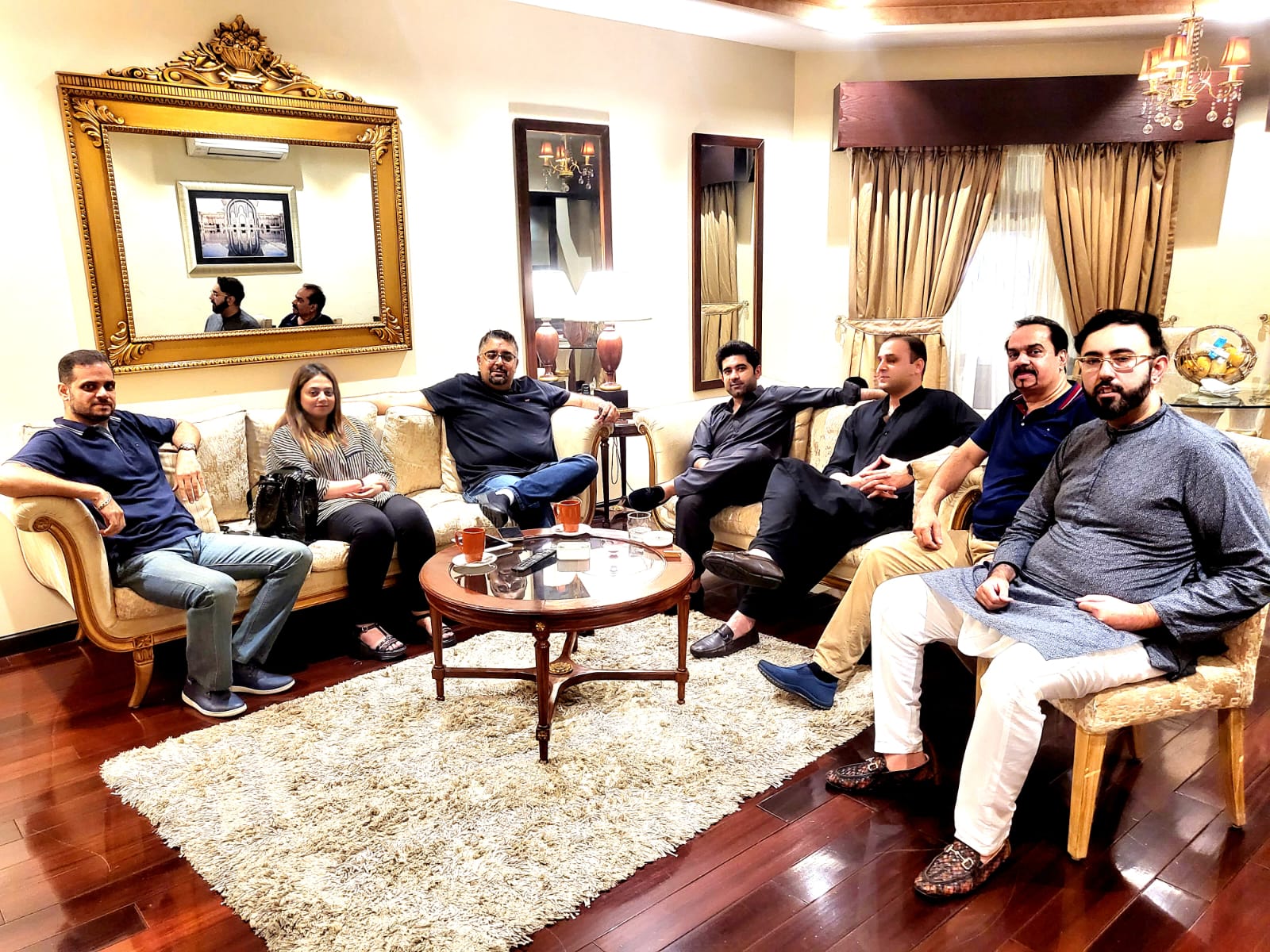 Selfast Muhammad Nadir Khan Meets Muhammad Jamal 3B And His Team At ...