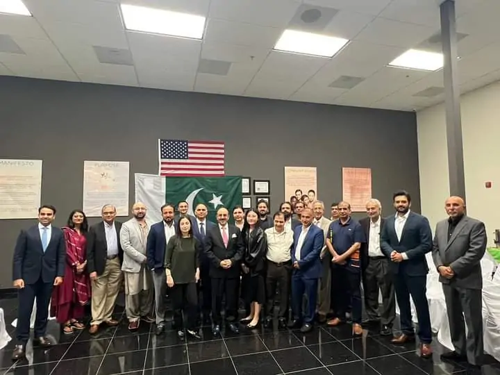 Pakistani Ambassador To America Meets Sardar Ali Zia Khan And His Team ...