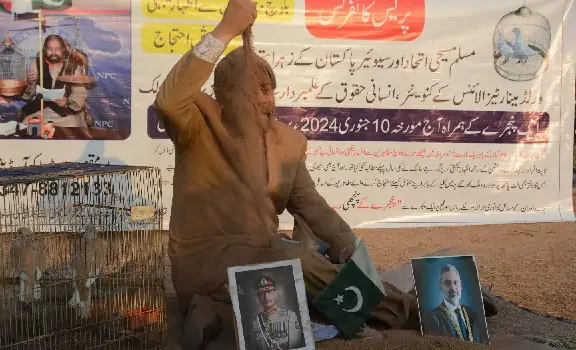 Mr. J Salik Sits On Dust To Show Solidarity With The Families Of Bloch ...