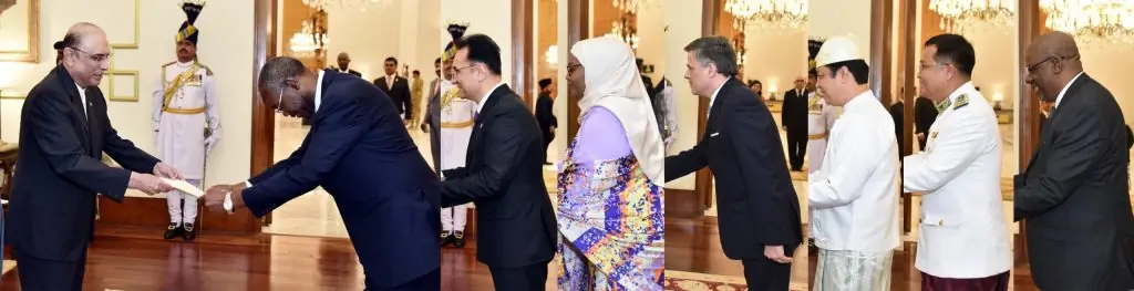 Ambassadors Of Seven Countries Present Diplomatic Credentials To ...