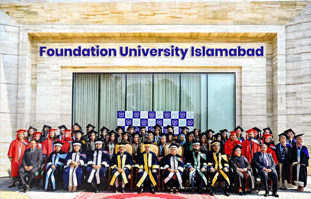 Foundation University Islamabad Confers Degrees On 1,092 Graduates At ...