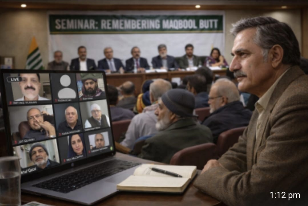 Global Webinar Pays Tribute To Shaheed Maqbool Butt - Daily Parliament ...