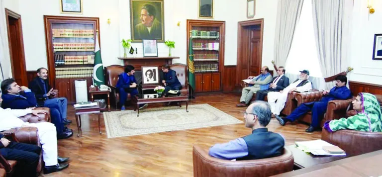 Governor Punjab Reviews Progress On Establishment Of Tehsil Narra In ...