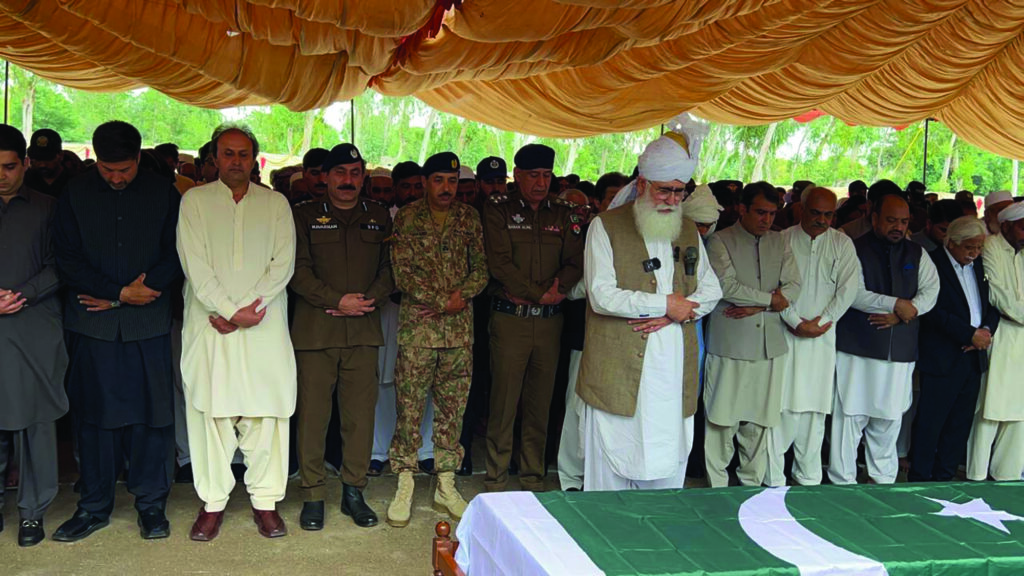Thousands Attend Funeral Of Civilian Martyr Muhammad Liaquat Ali ...